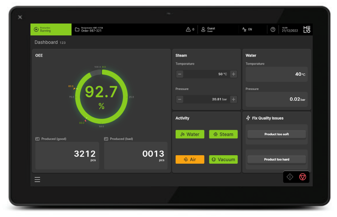 Web HMI Panel Technology